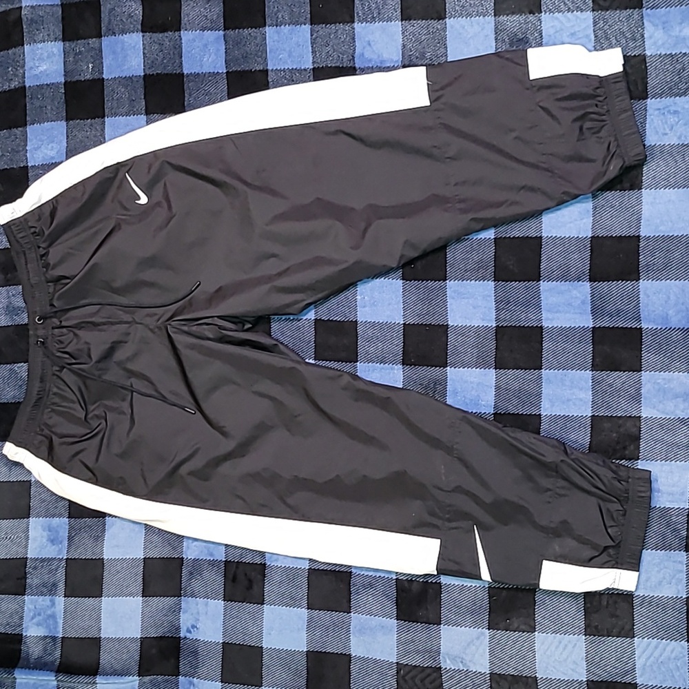 Nike. Pinwheel Logo. Large Swoosh. Lined Track Pants.… - Gem